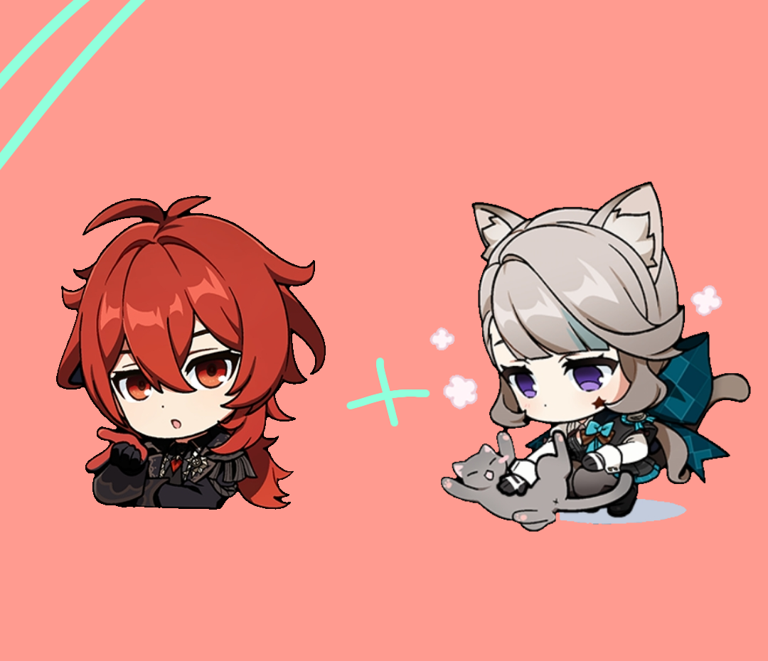 Lynette × Diluc mash up Genshin Impact | HoYoLAB