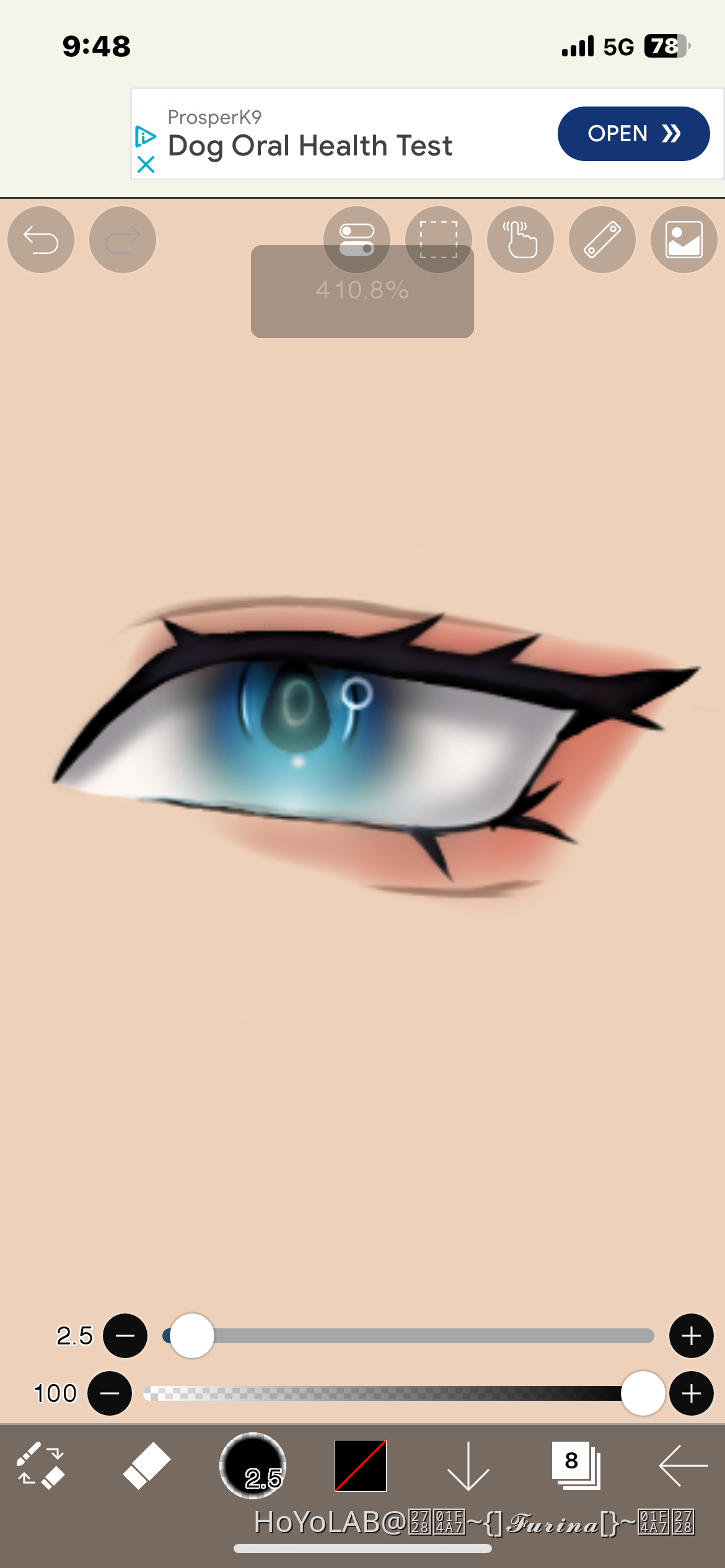 I drew Furina’s eye Genshin Impact | HoYoLAB