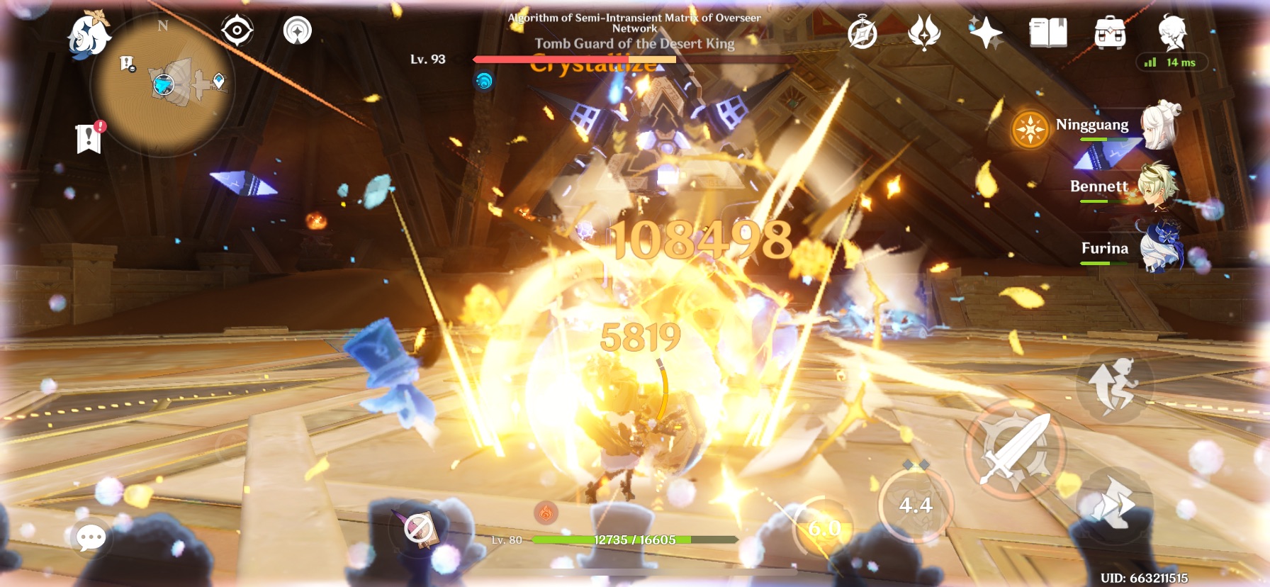 My navia’s damage and build Genshin Impact | HoYoLAB