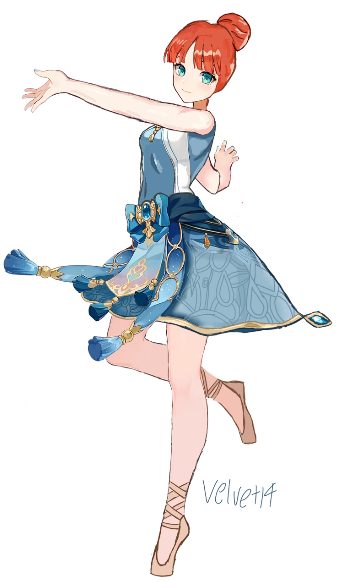 Nilou as a ballet dancer! (Read desc please) Genshin Impact | HoYoLAB