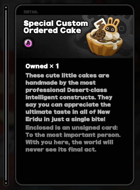 Has anyone received their cake yet? Zenless Zone Zero | HoYoLAB