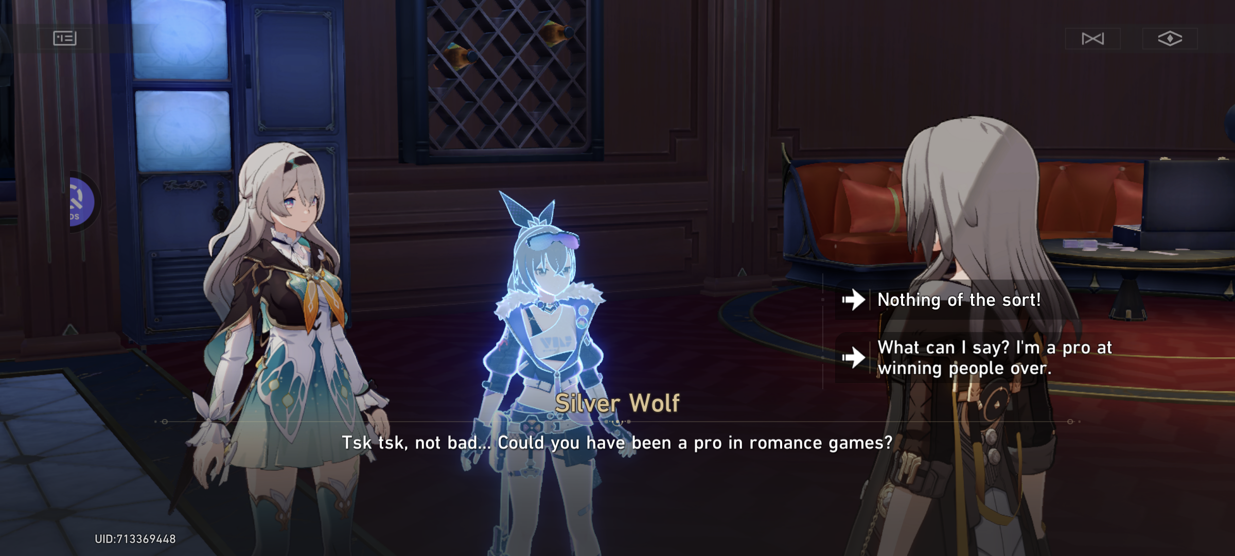 MC flirting with Firefly.... ITS CANON GUYS RAAAAAAAA Honkai: Star Rail | HoYoLAB