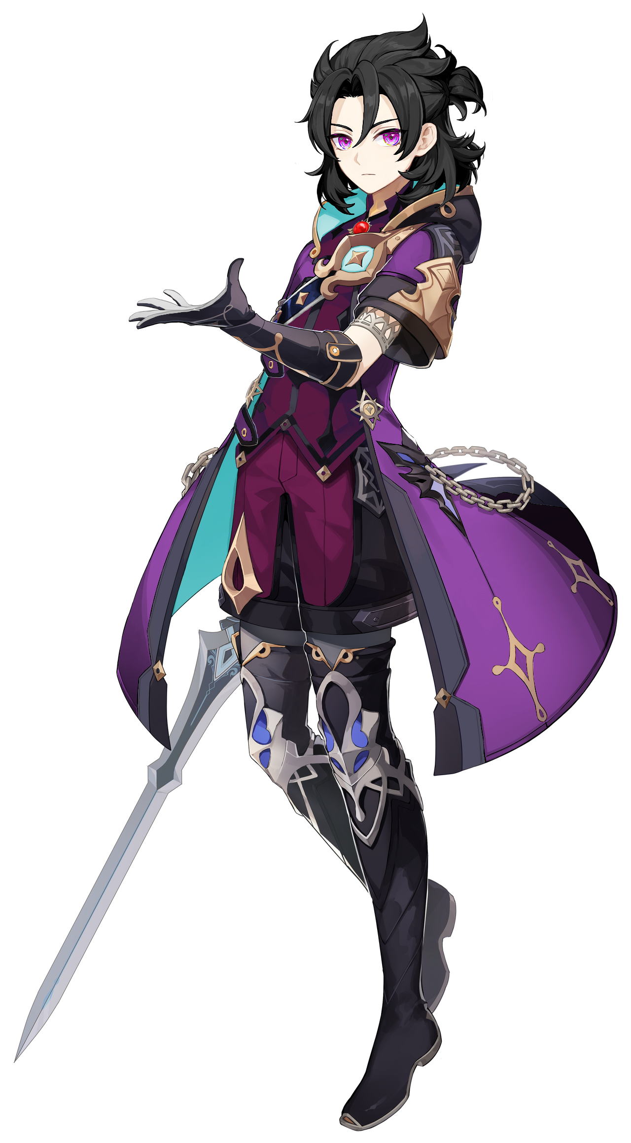 Albedo with Newton's colors Genshin Impact | HoYoLAB