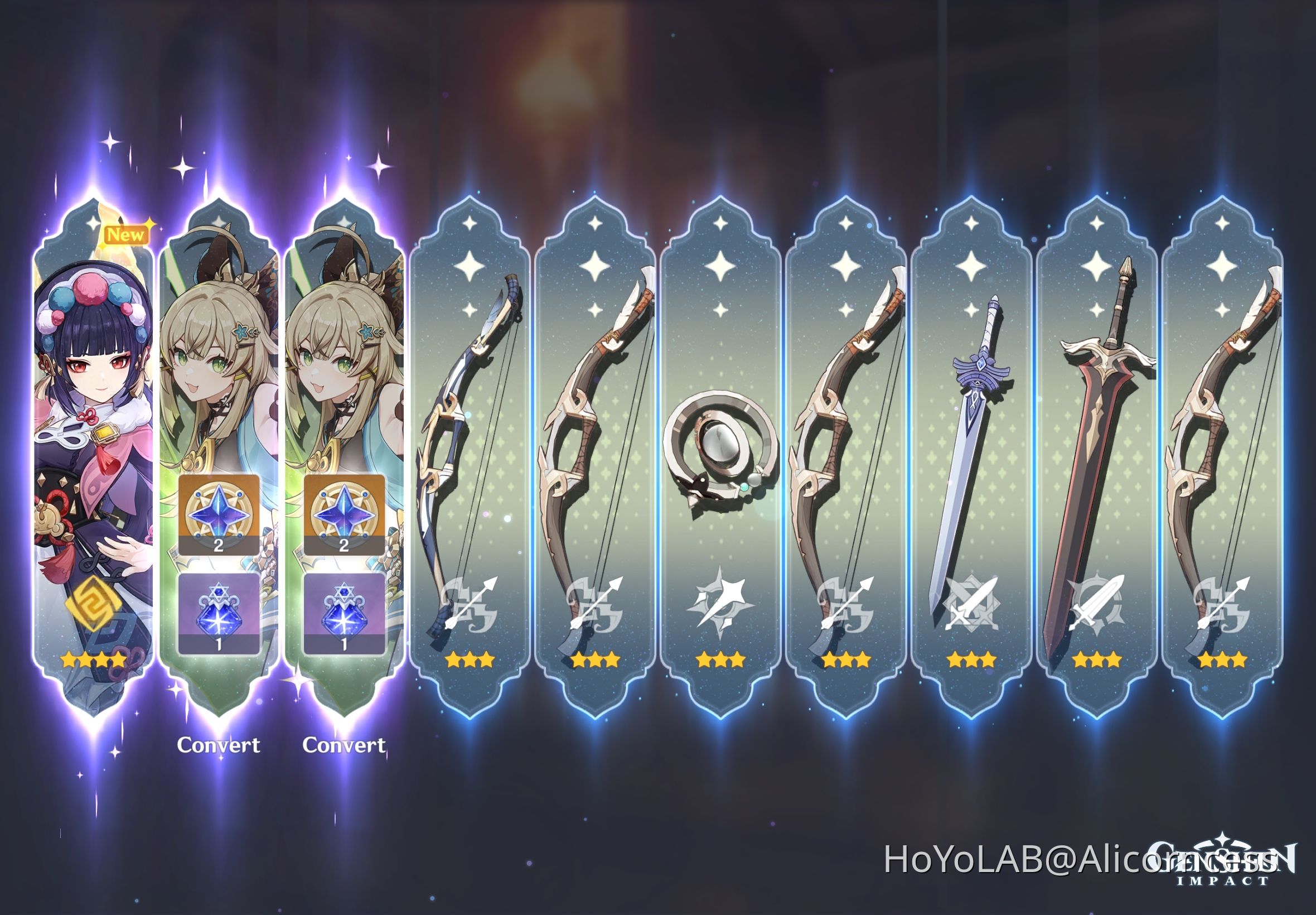 Character pull 💕 Genshin Impact | HoYoLAB