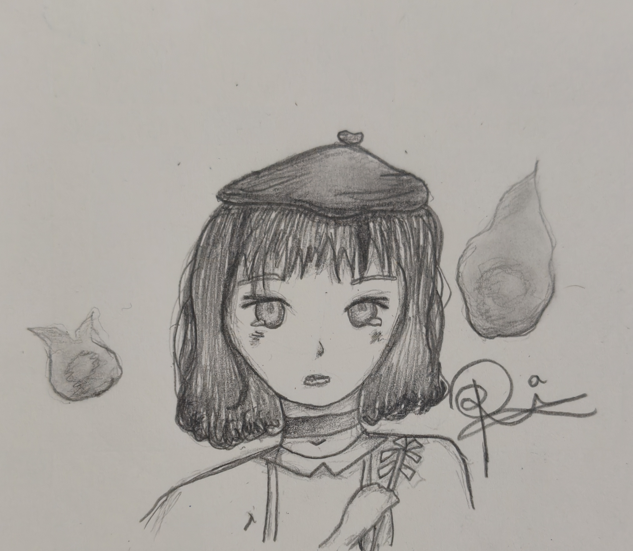 (wip) My OC for BSD. This is just a base model I drew in class. I will ...