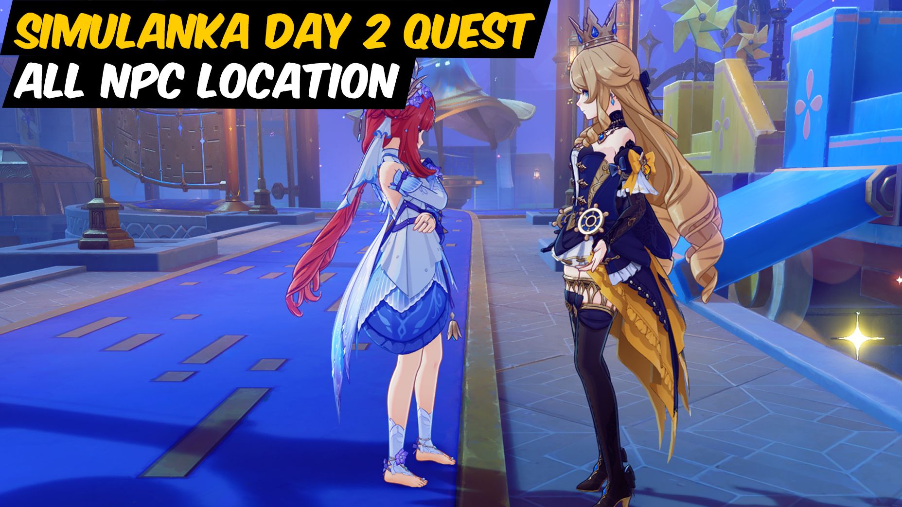 SIMULANKA All NPC Character Hidden Location/Interaction Act 2 [EN/JP ...