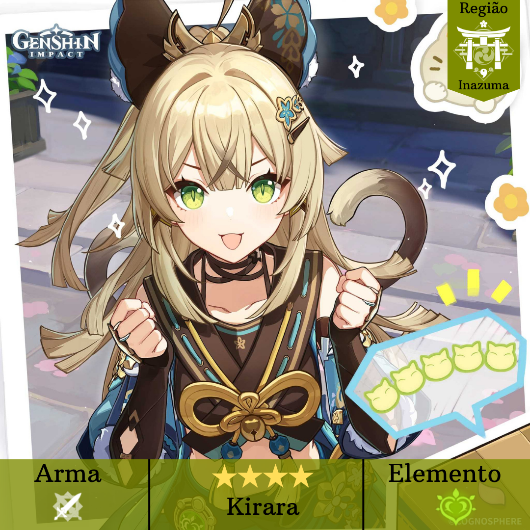 Kirara Build/Guia | 4.8 Genshin Impact | HoYoLAB