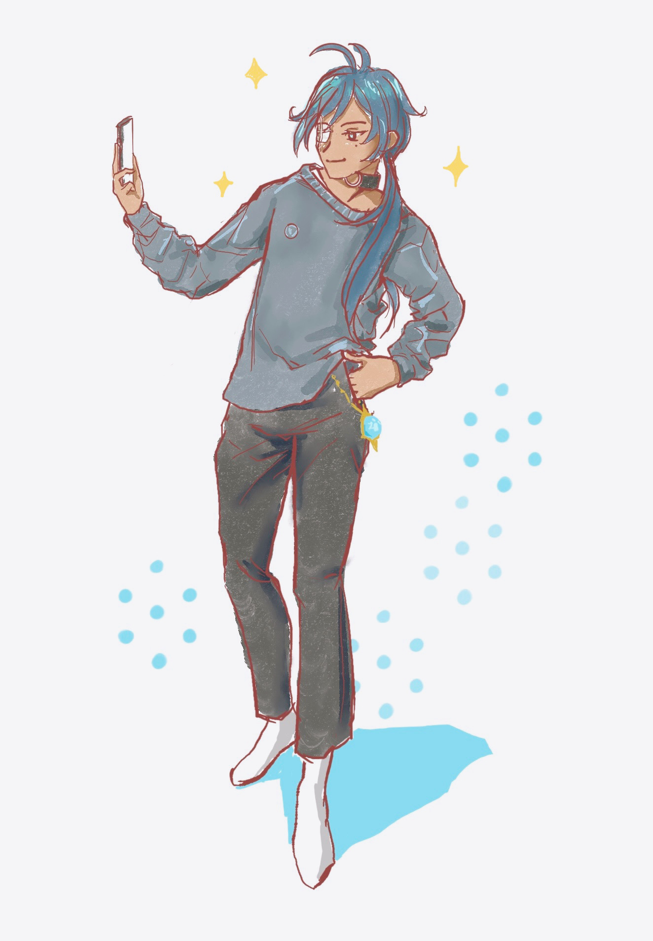 Kaeya drawing Genshin Impact | HoYoLAB