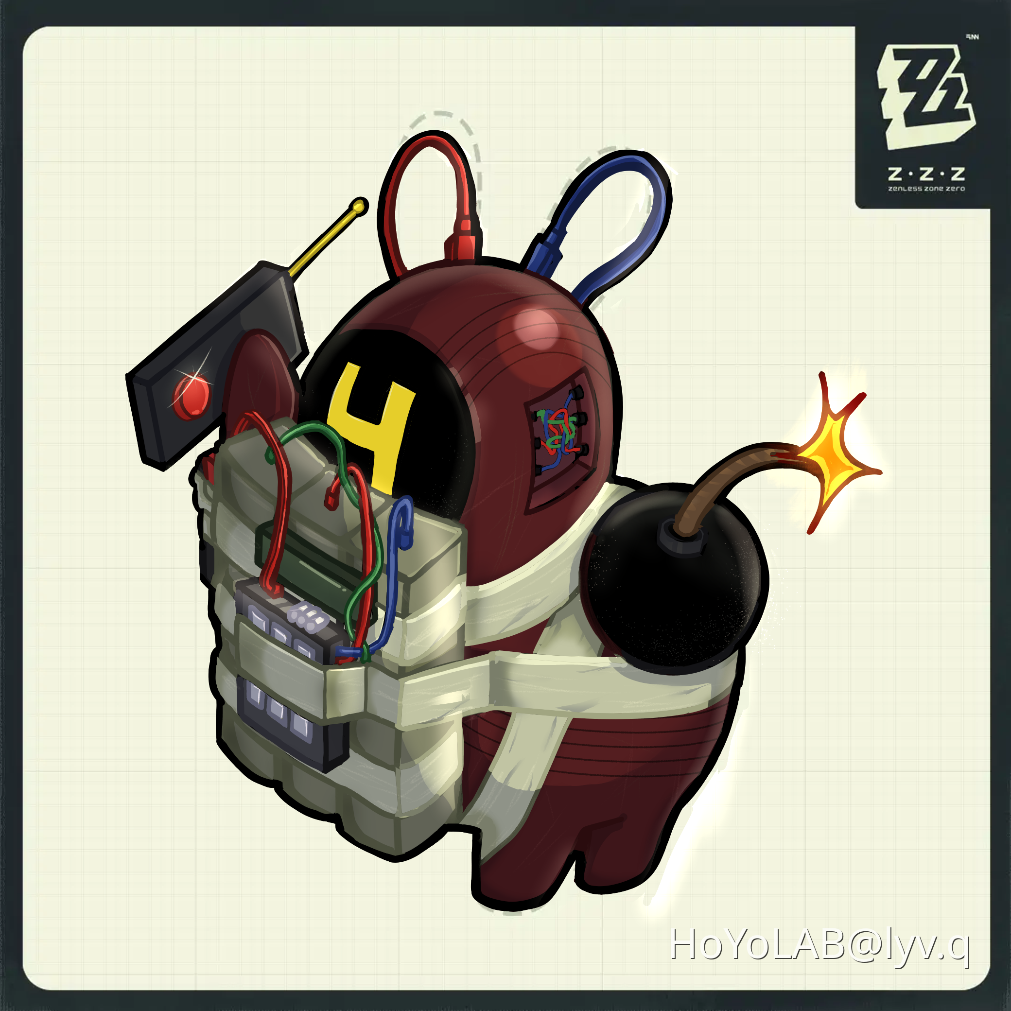 kaBOOm (Bombboo/BANG!Boo) Zenless Zone Zero | HoYoLAB