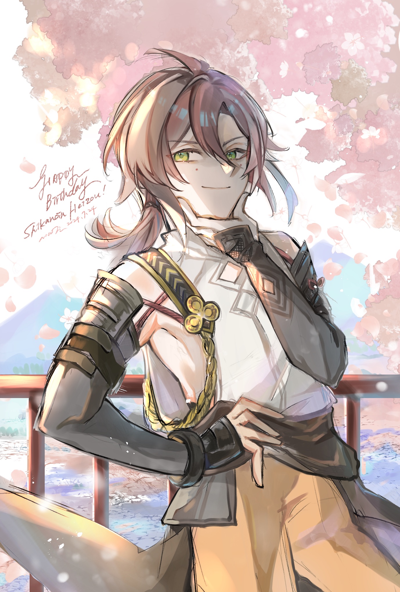 【原神 Genshin Impact 】Happy birthday, Shikanoin Heizou! Genshin Impact ...