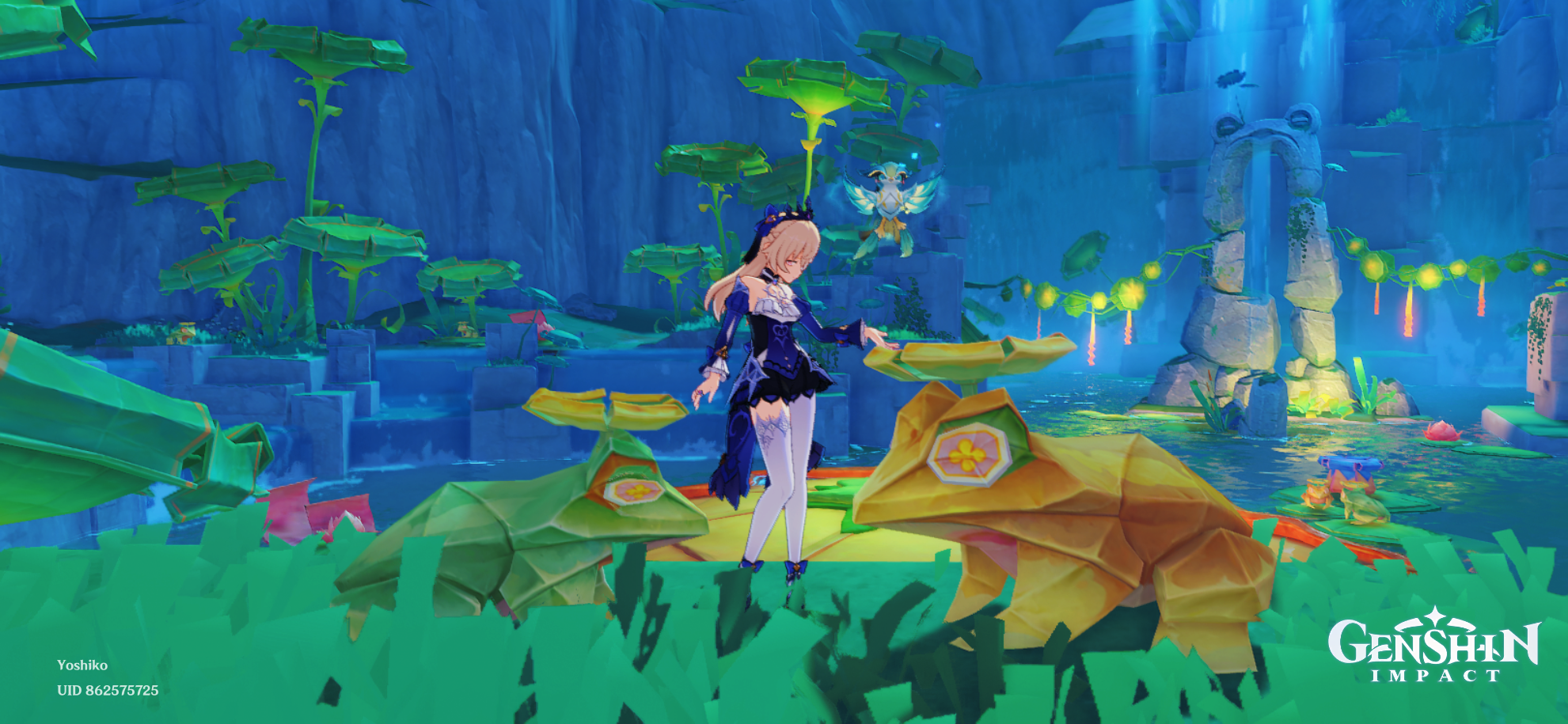 The Prinzessin and the Origami Frogs Genshin Impact | HoYoLAB