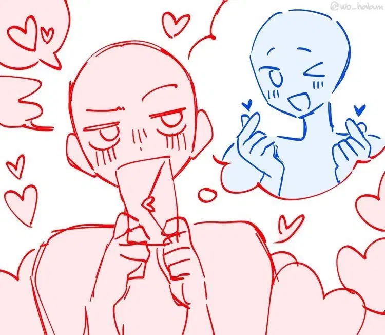 chibi couple template