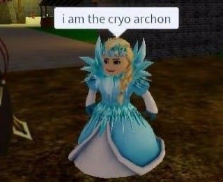 Cryo archon face reveal Genshin Impact | HoYoLAB