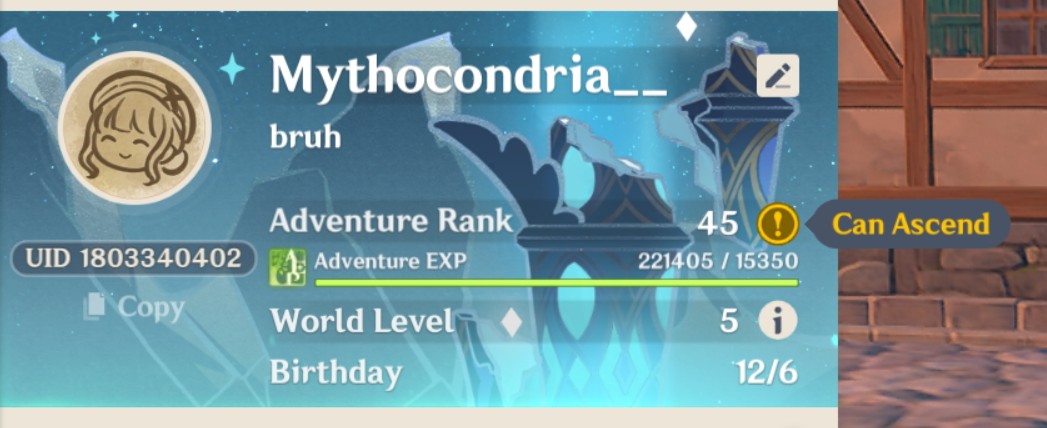 anybody know what AR will i get to if i ascend now? AR60? AR55? AR50 ...