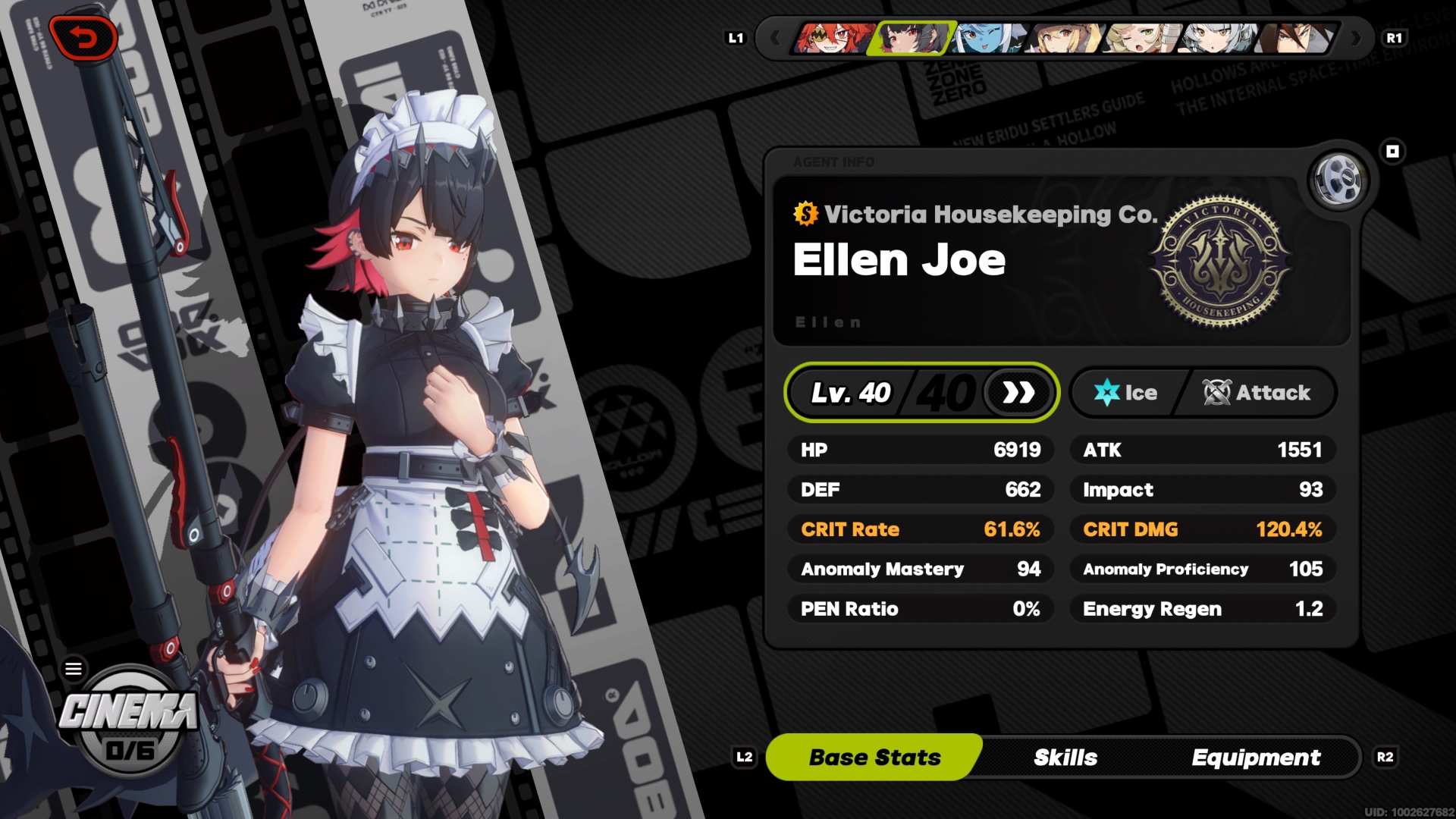 My Ellen Joe Build So Far… Zenless Zone Zero | HoYoLAB