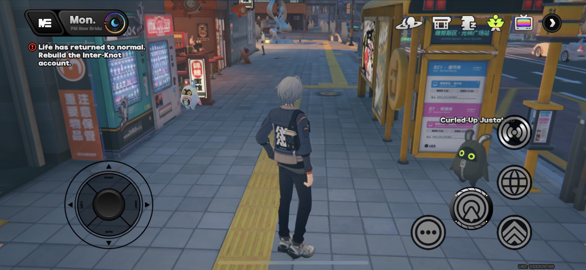 Just a quick post about a bangboo and a metal fence Zenless Zone Zero ...