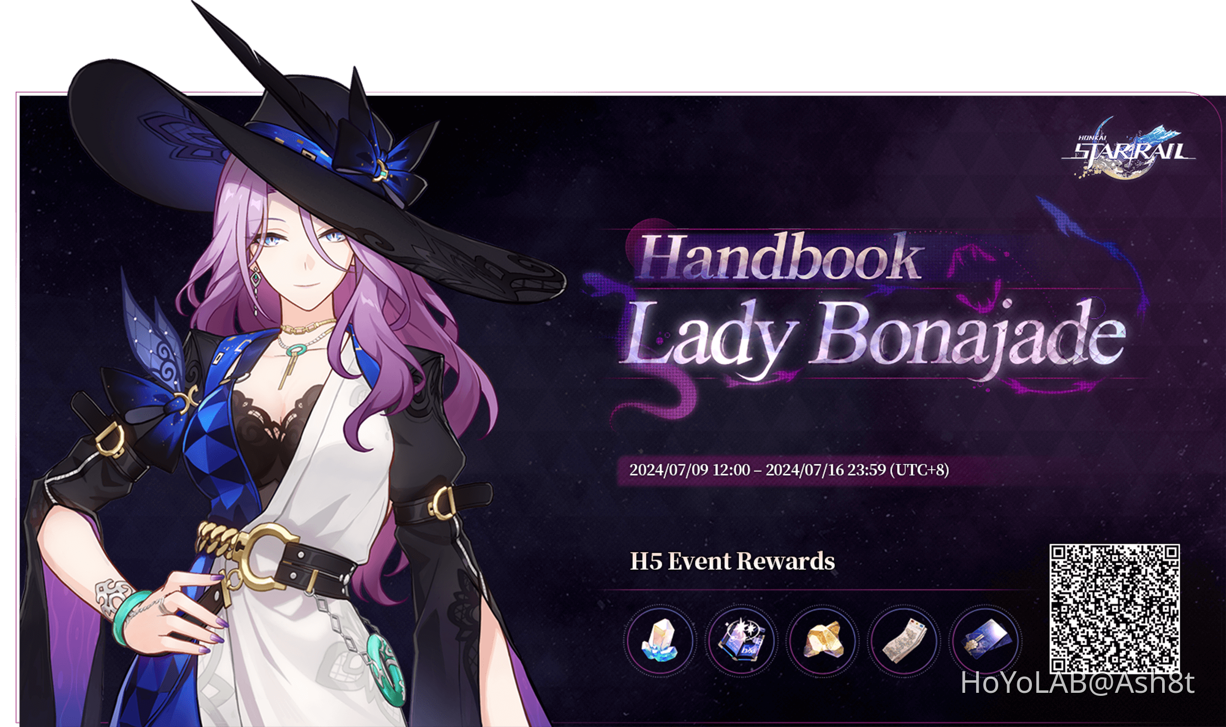 Web Event Remembrance 05 - Handbook: Lady Bonajade Honkai: Star Rail ...