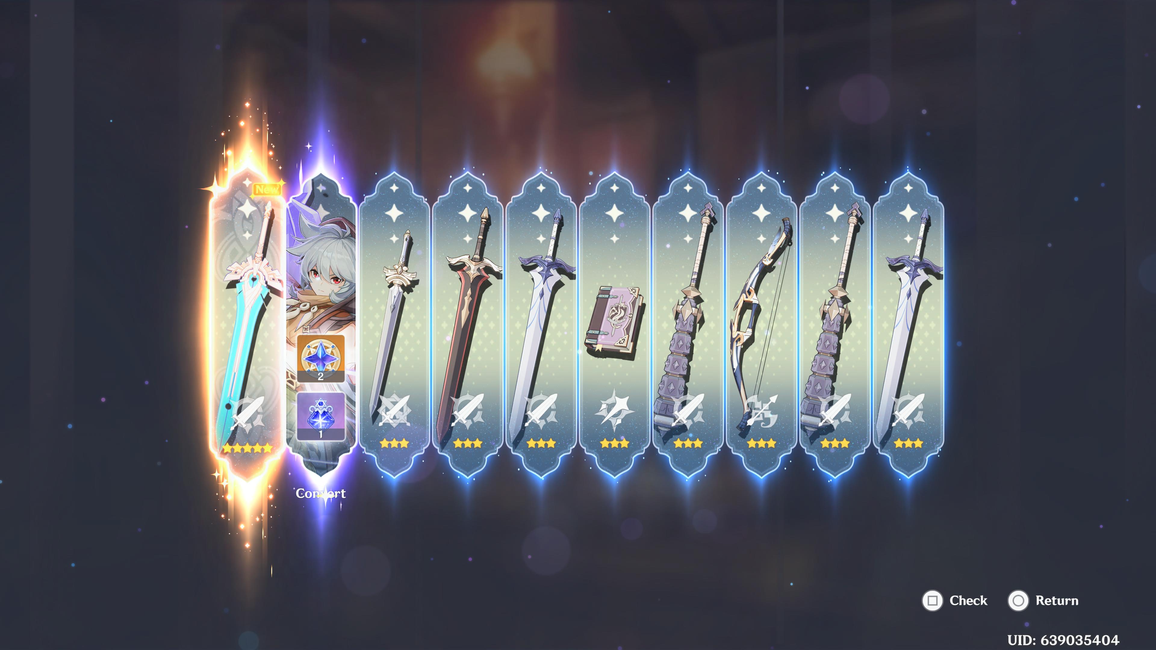 5-star weapon Genshin Impact | HoYoLAB