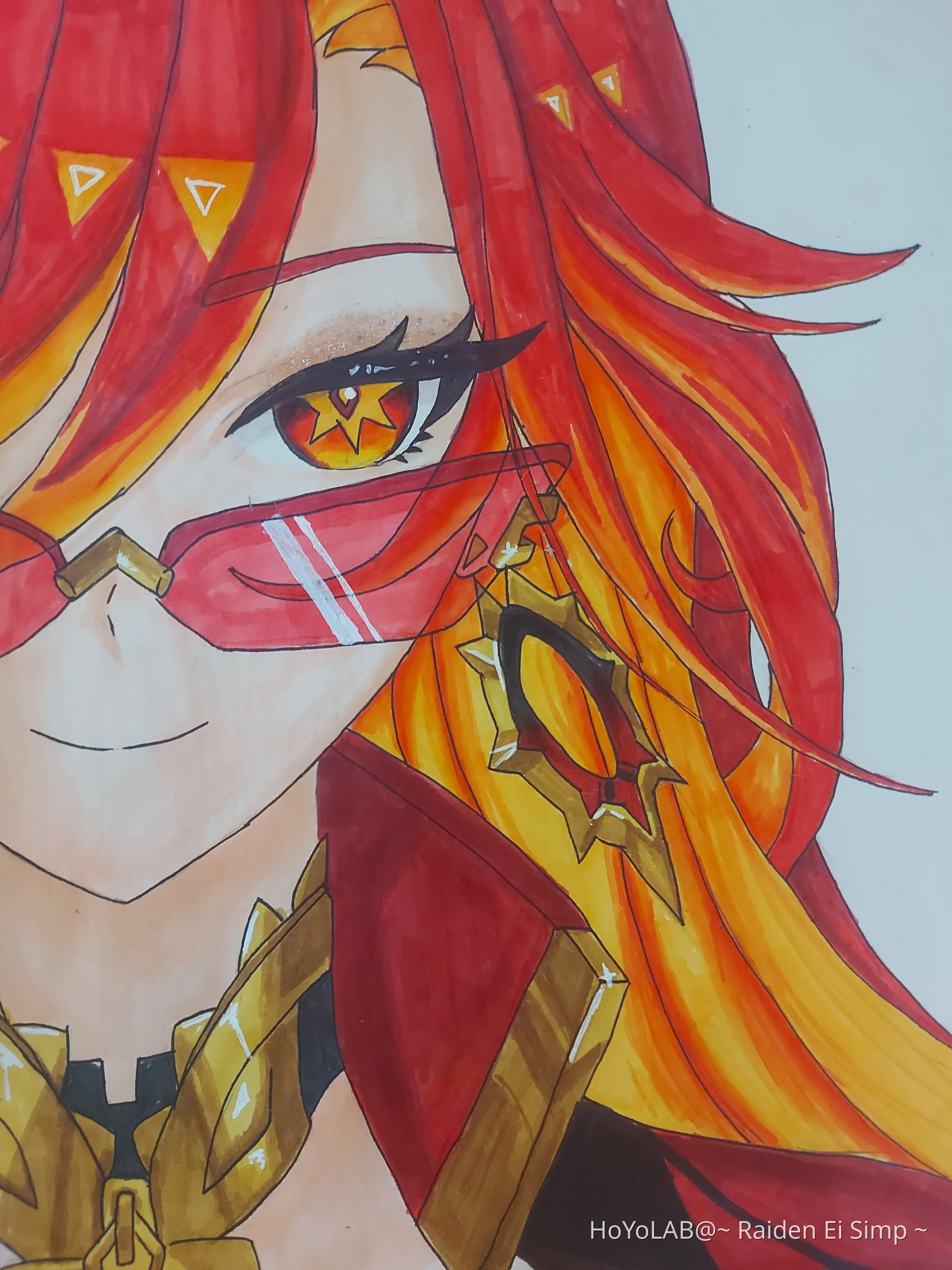 Mavuika fanart because I'm in love Genshin Impact | HoYoLAB