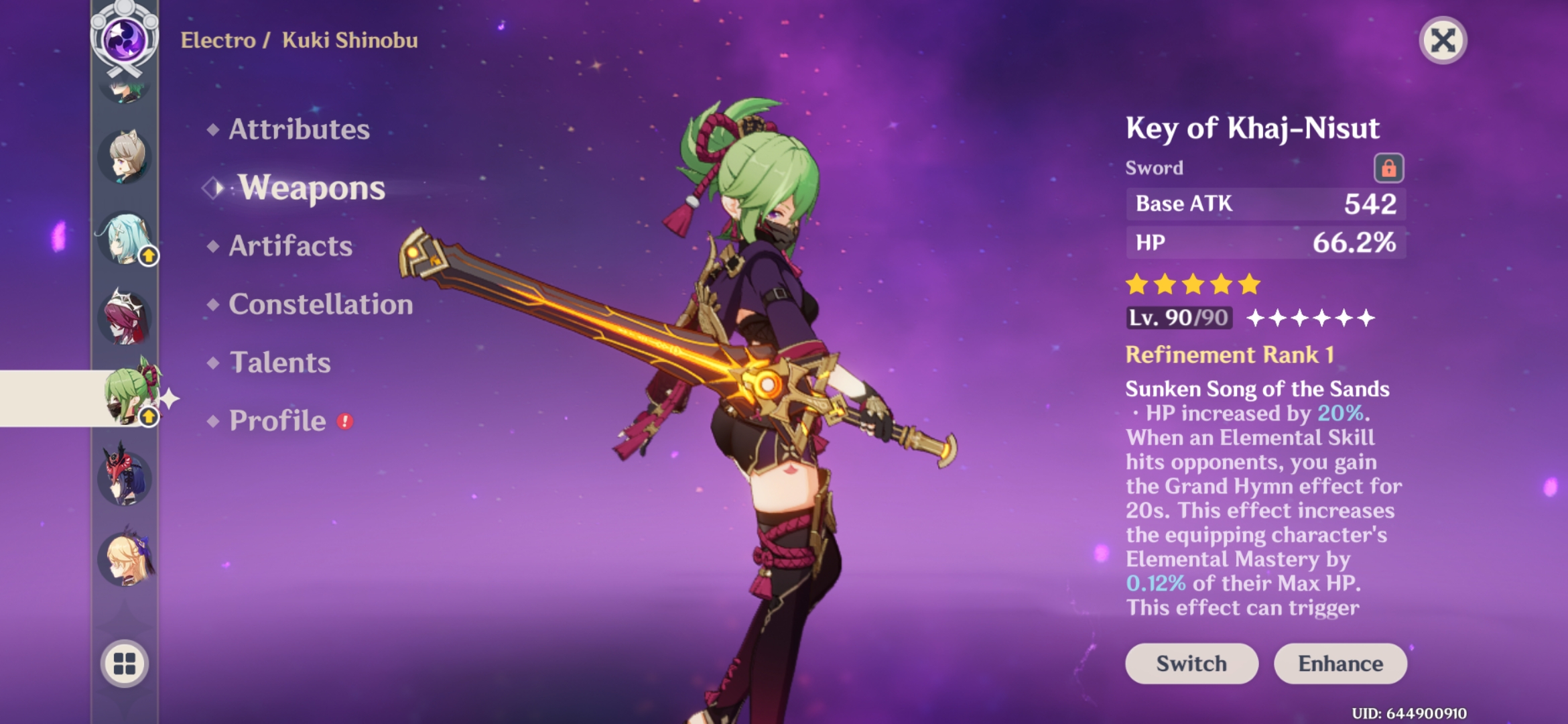 Kuki is Broken with The Key!! Genshin Impact | HoYoLAB