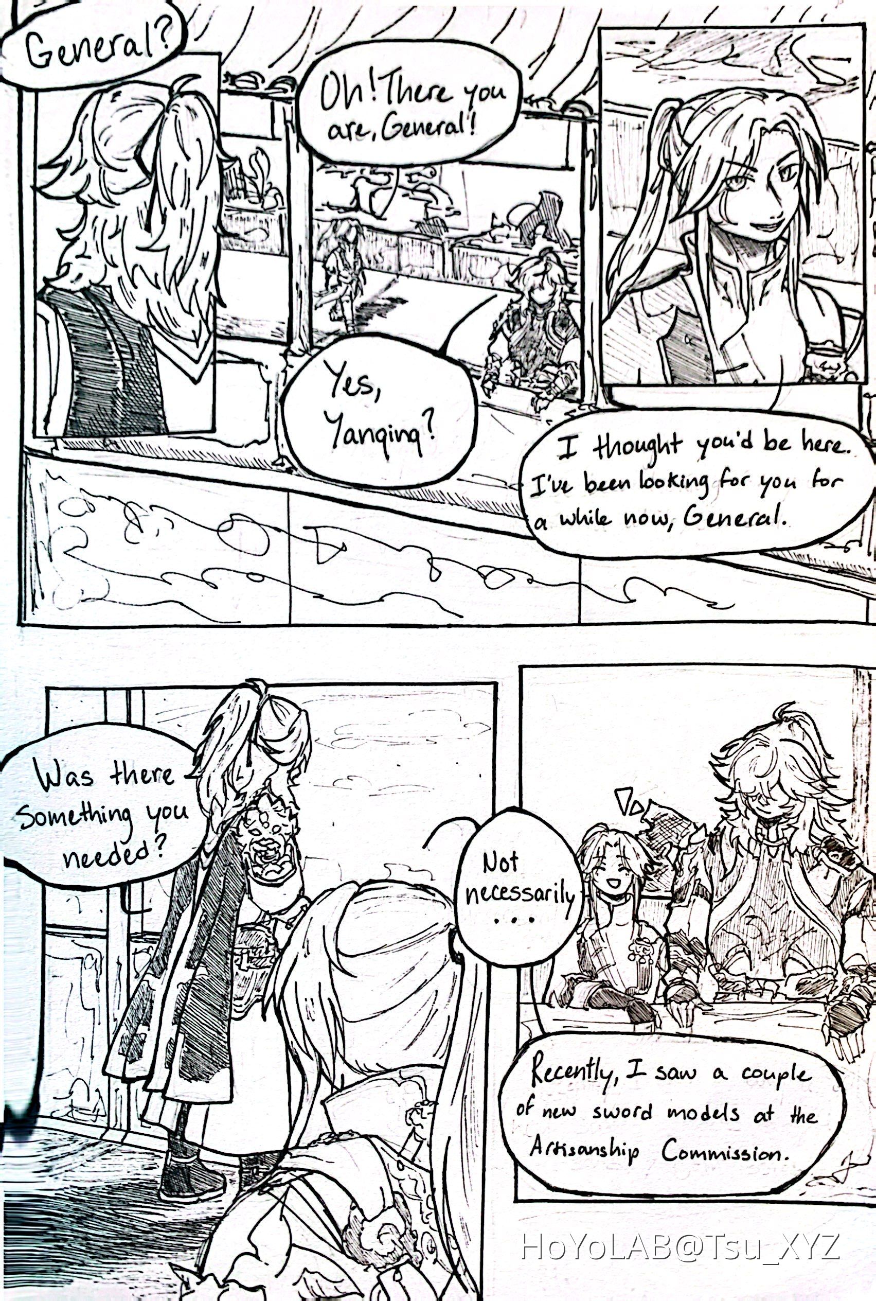 First 2 pages of the comic reveal yay Honkai: Star Rail | HoYoLAB