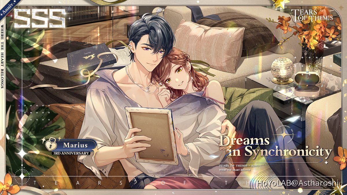 Marius SSS Dreams in Synchronicity Video (KR dub) Card info Phone wallpapers Tears of Themis ...