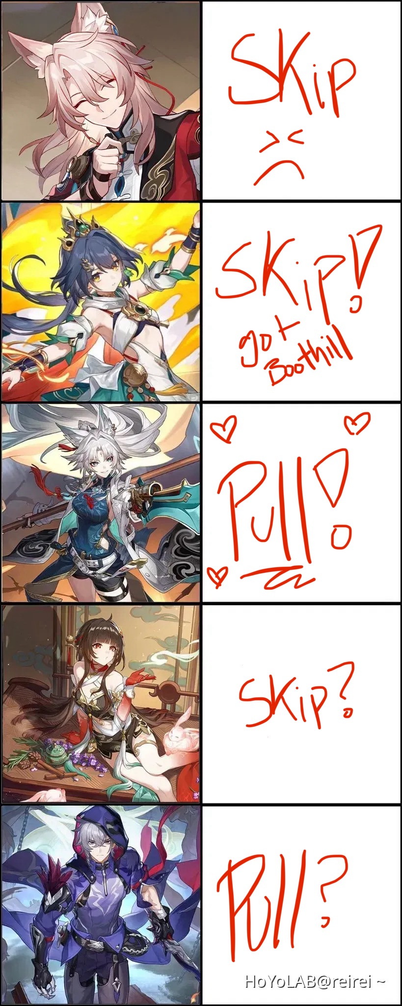 Pull plans Honkai: Star Rail | HoYoLAB