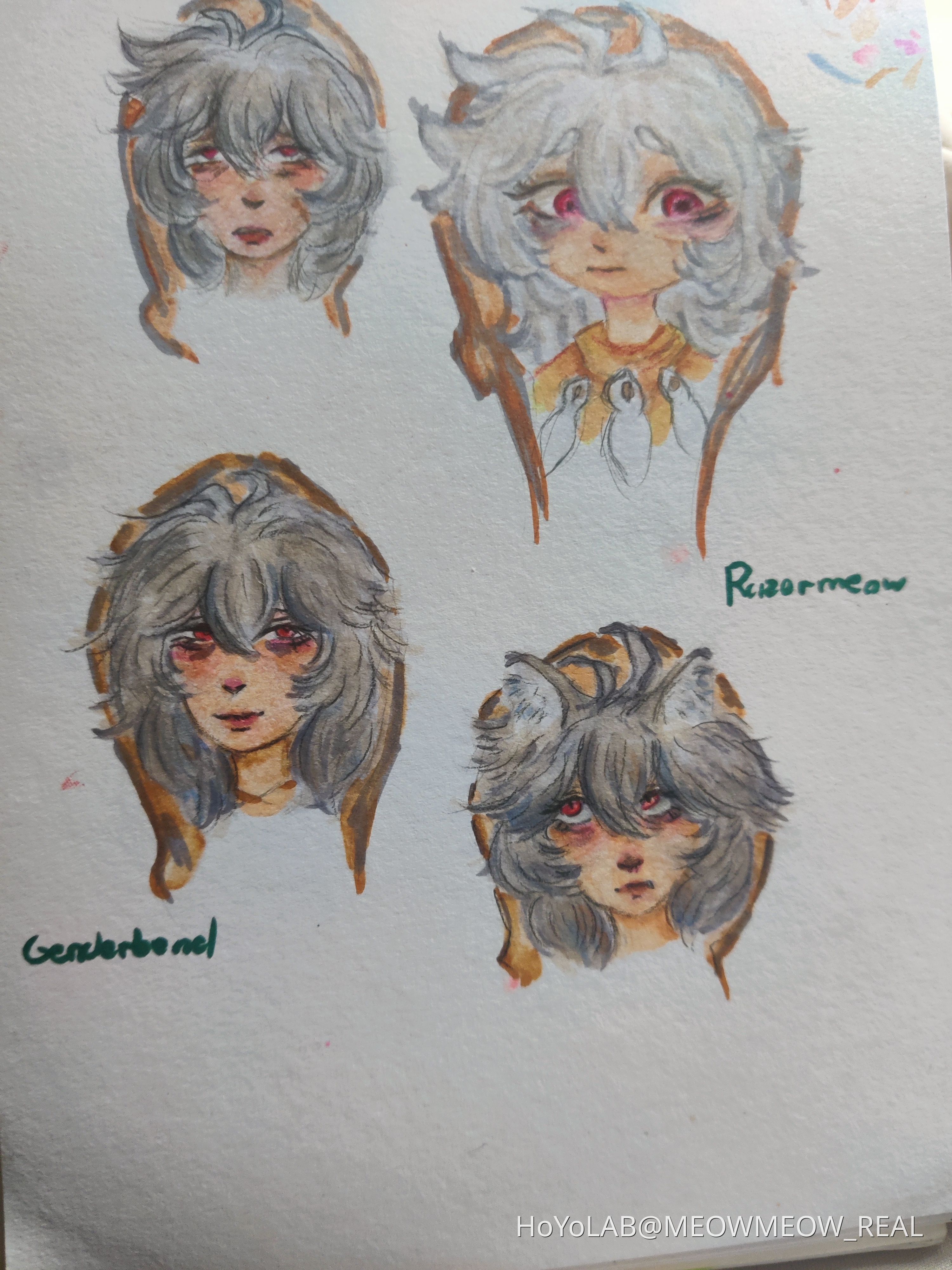 MORE RAZOR DRAWINGS Genshin Impact | HoYoLAB