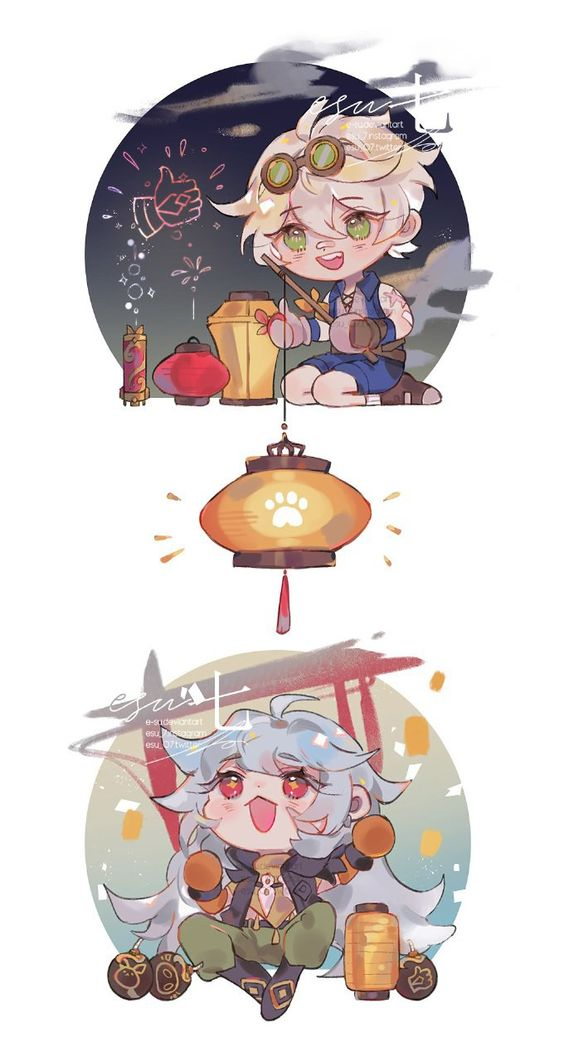 Bennett and Razor Genshin Impact | HoYoLAB