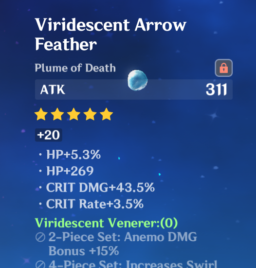 Luckiest Feather rolls Genshin Impact | HoYoLAB