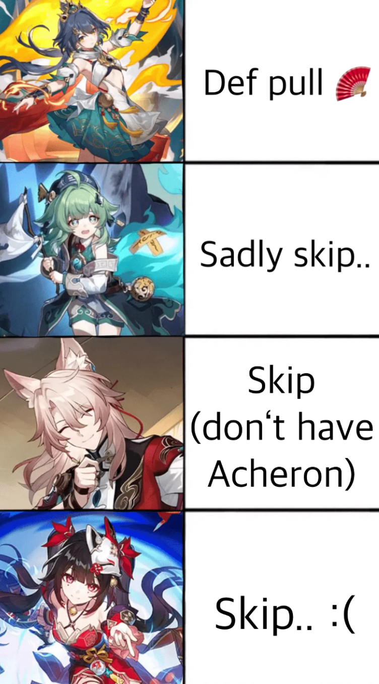 My pulls for next update ☺️ Honkai: Star Rail | HoYoLAB