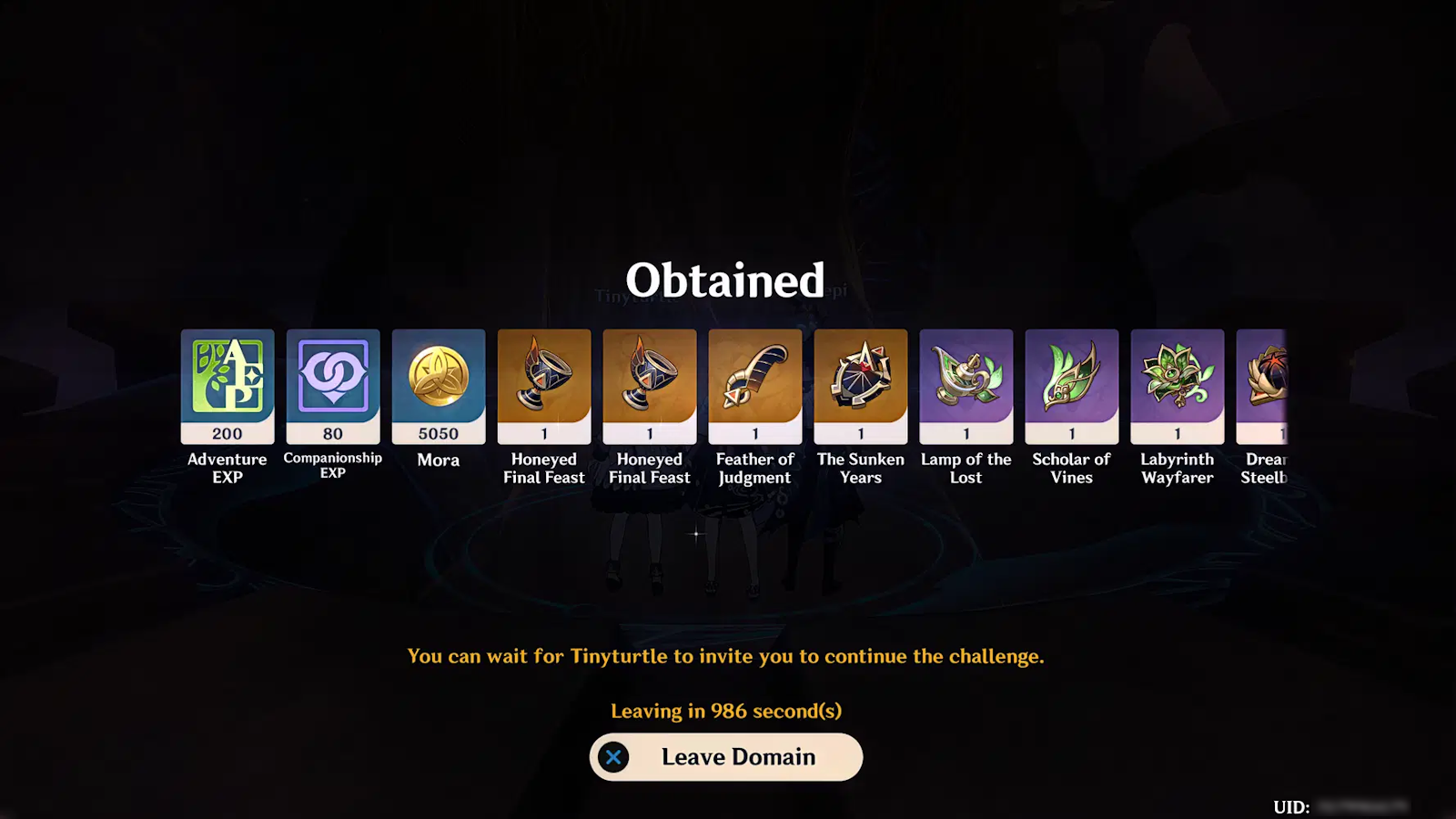 4 pieces of 5 star artifacts inside domain. Genshin Impact | HoYoLAB