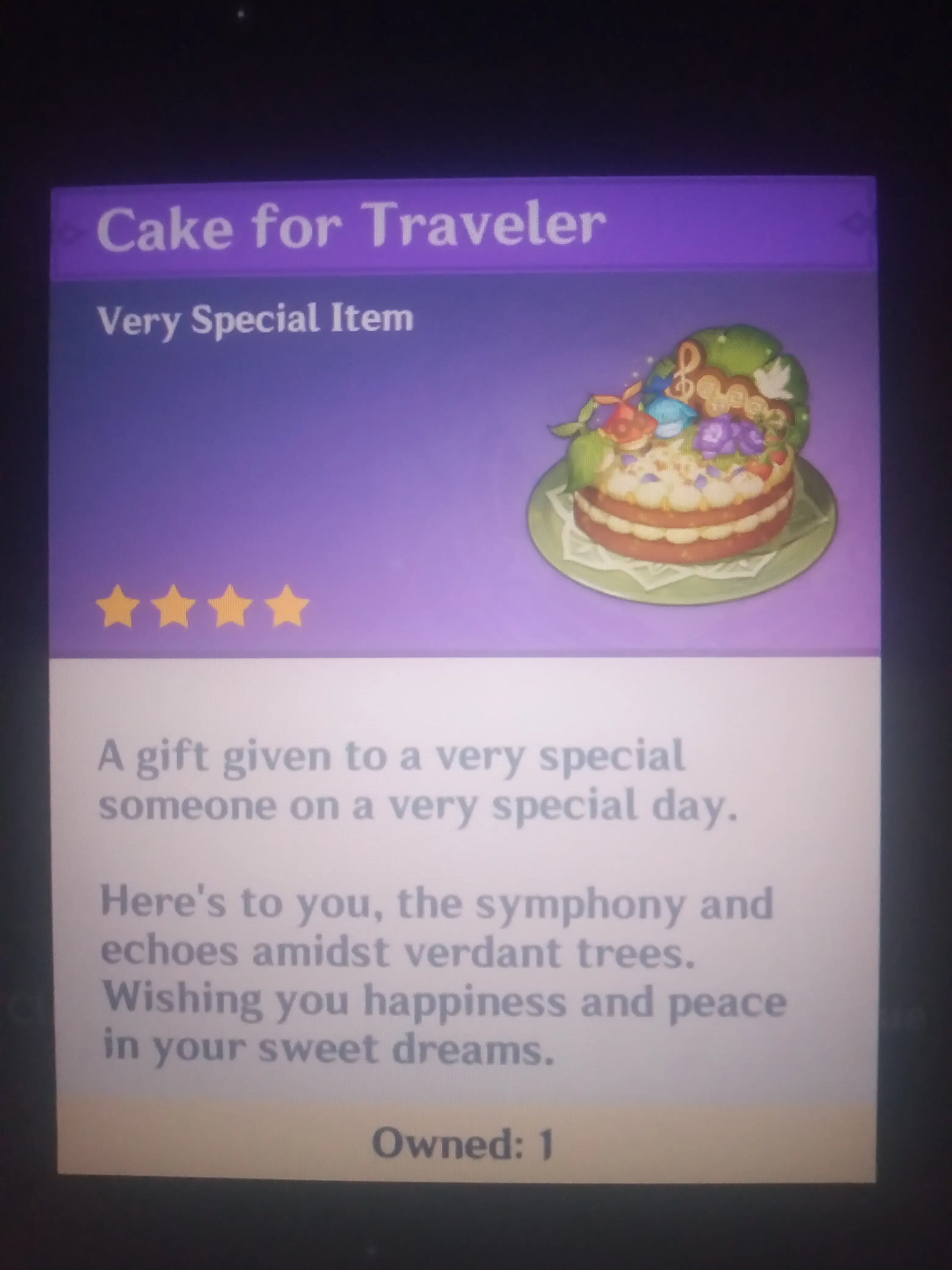 Is my birthday! Sumeru cake acquired! Genshin Impact | HoYoLAB