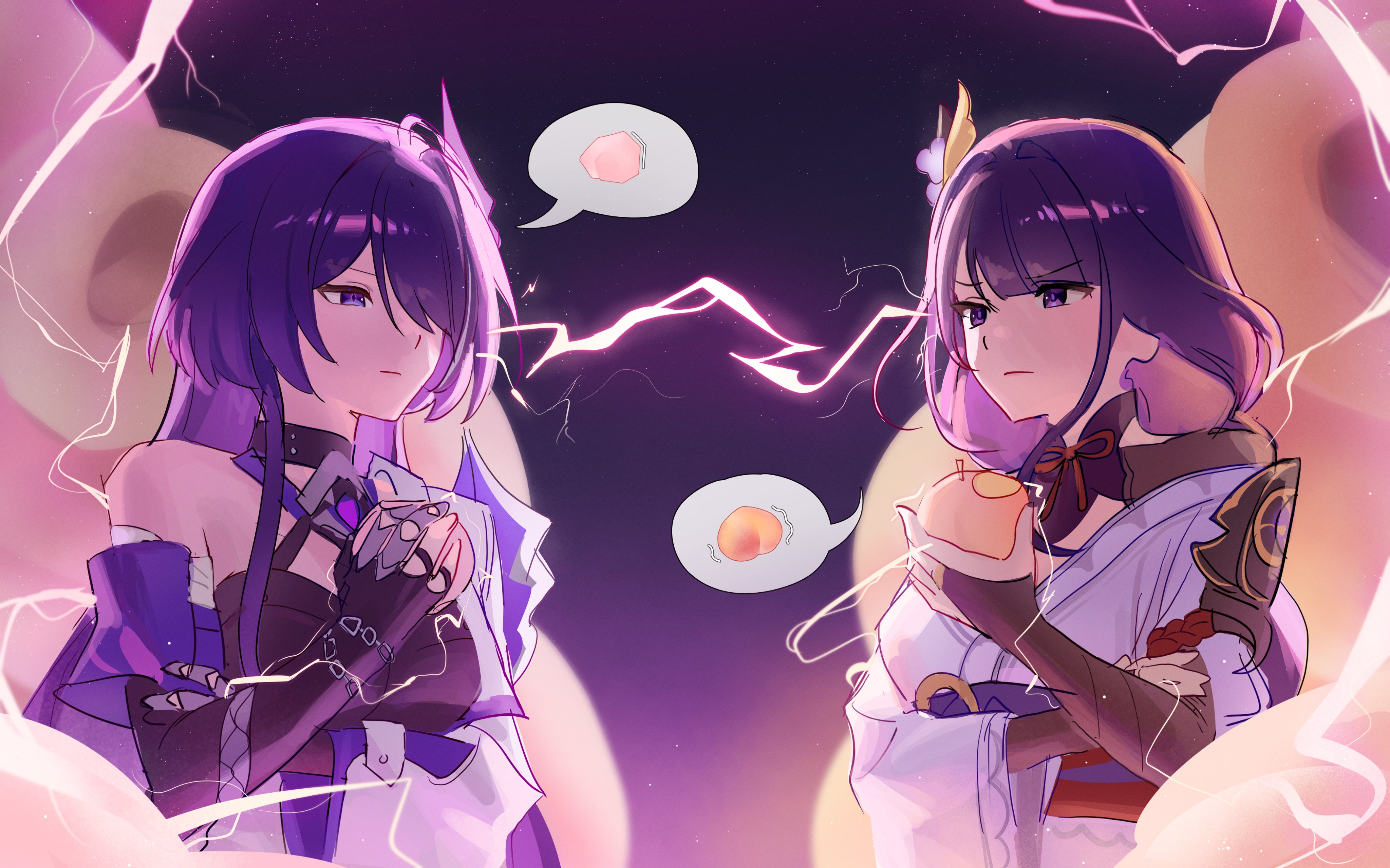 Acheron, Shogun Raiden Genshin Impact | HoYoLAB