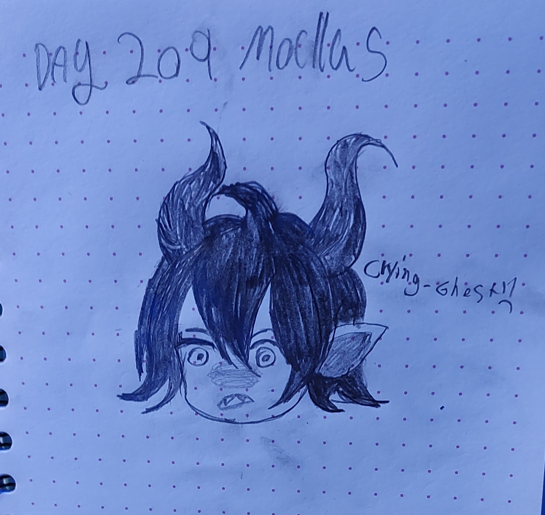 Daily drawing day 209 Malleus Genshin Impact | HoYoLAB