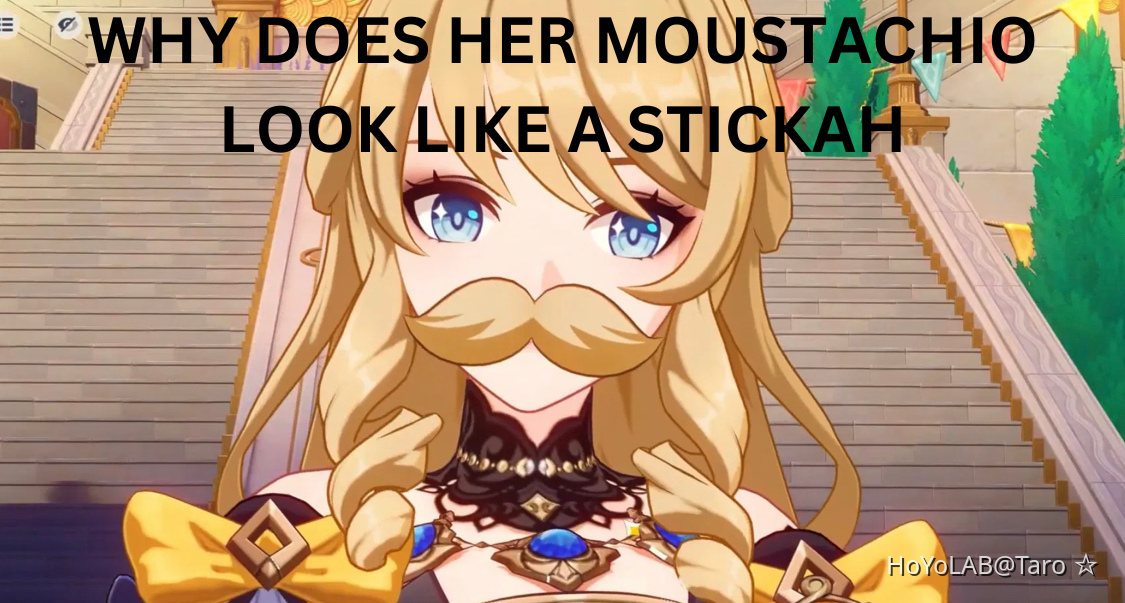 Navia’s Moustachio Genshin Impact | HoYoLAB