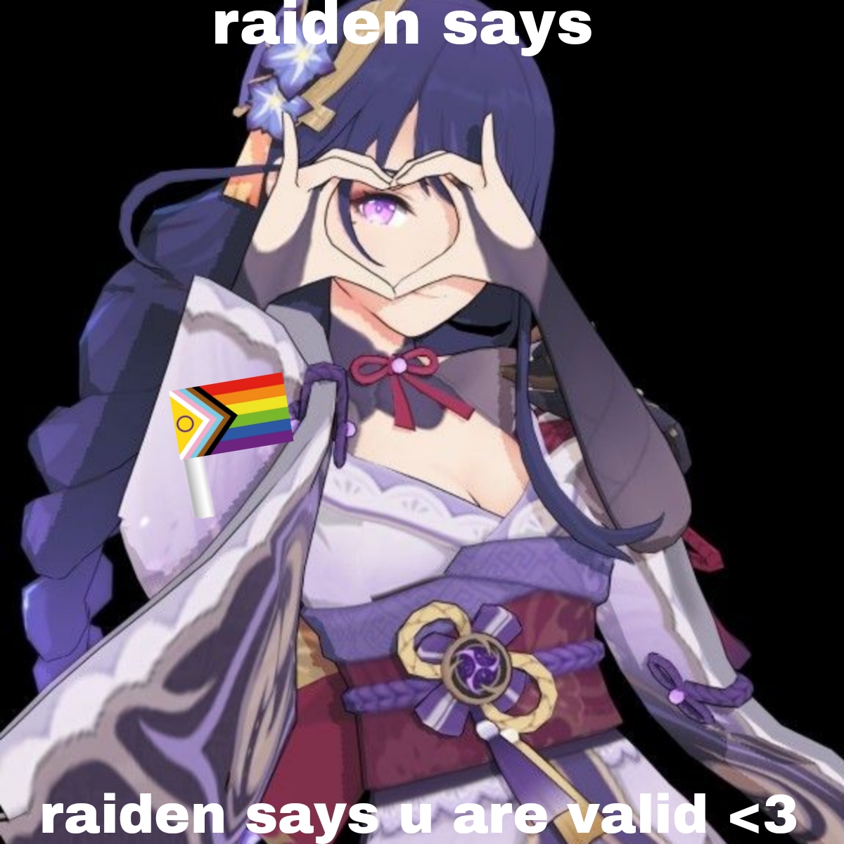 raiden says u are valid