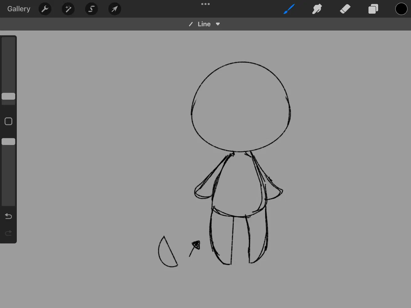 how to draw gacha life legs