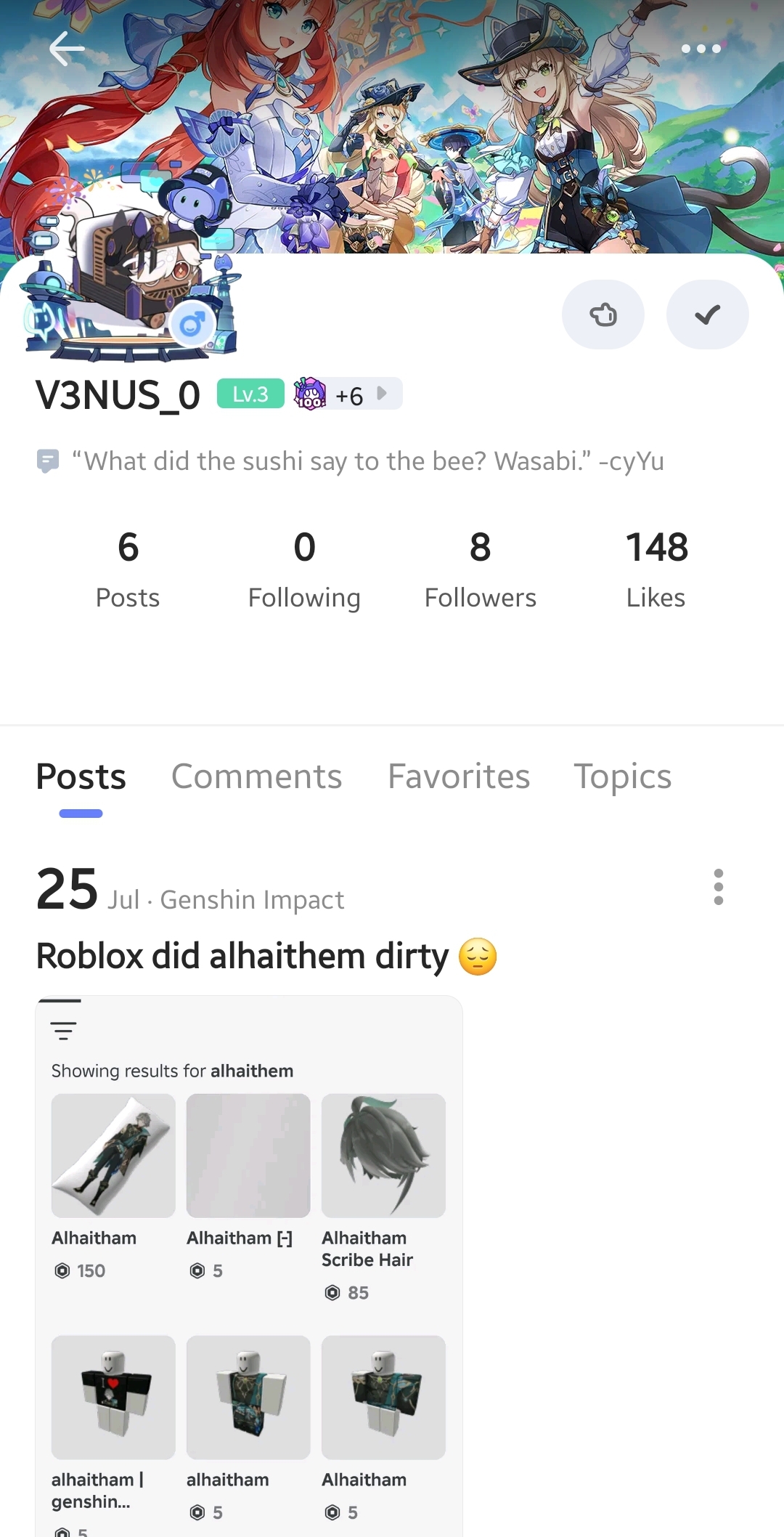 bombing random ppl | HoYoLAB