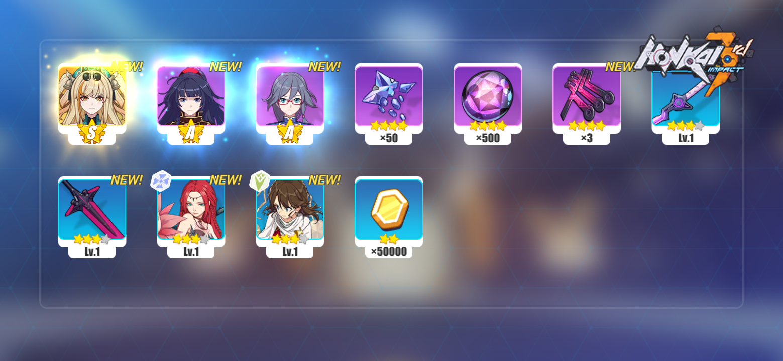 First Pull. Honkai Impact 3rd | HoYoLAB