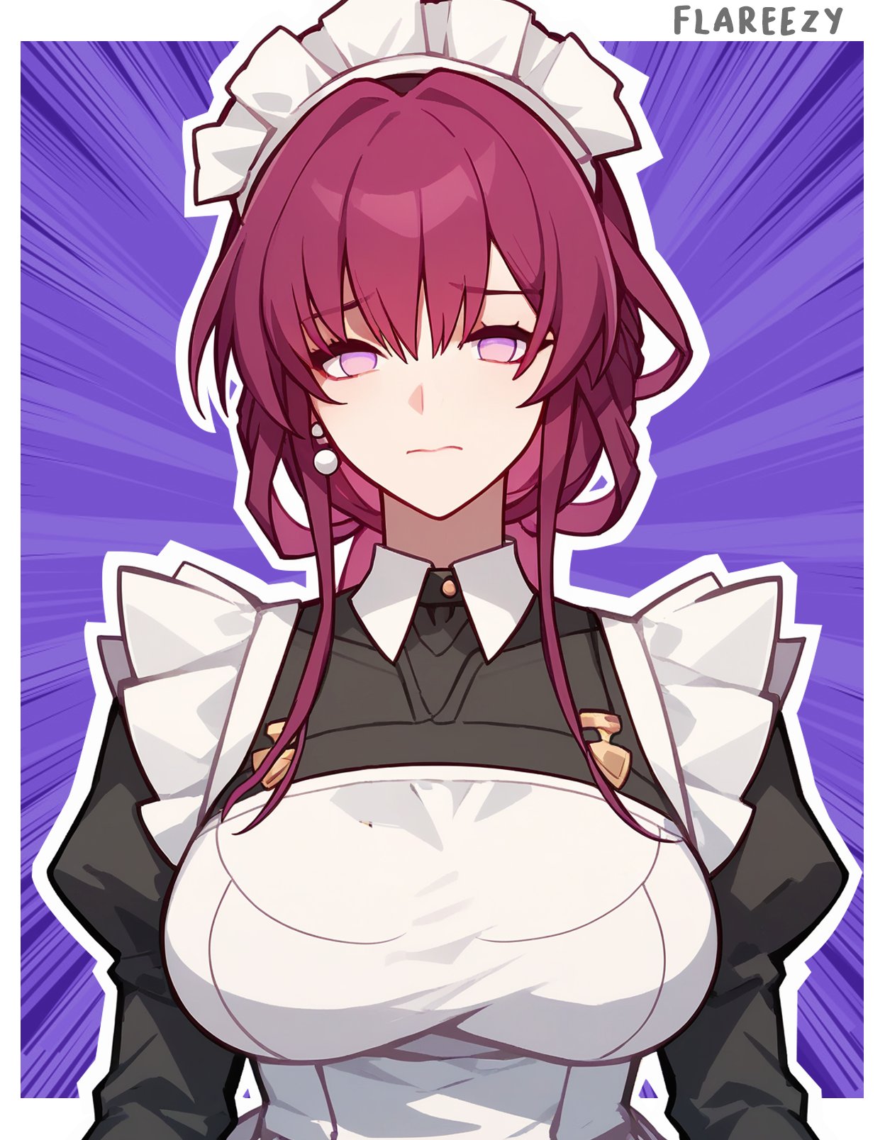 Kafka in a maid outfit 💜 Honkai: Star Rail | HoYoLAB