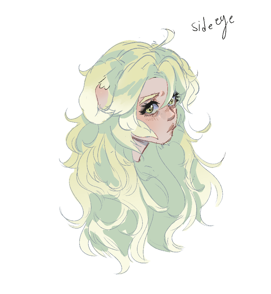 Vevila in a different artstyle than usual, just practice Genshin Impact ...