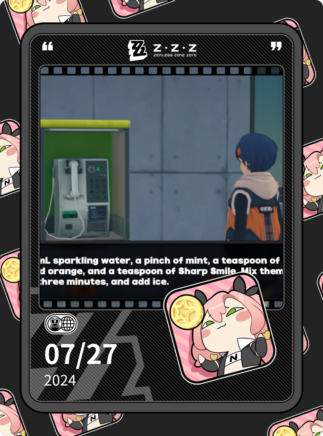 07/27 Diary -# Strange Knowledge Gained! Zenless Zone Zero | HoYoLAB