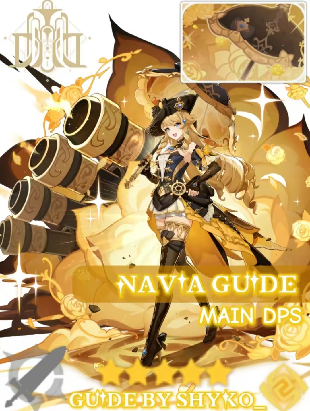 Navia guide by shyhko_ (⁠｡⁠•̀⁠ᴗ⁠-⁠) Genshin Impact | HoYoLAB