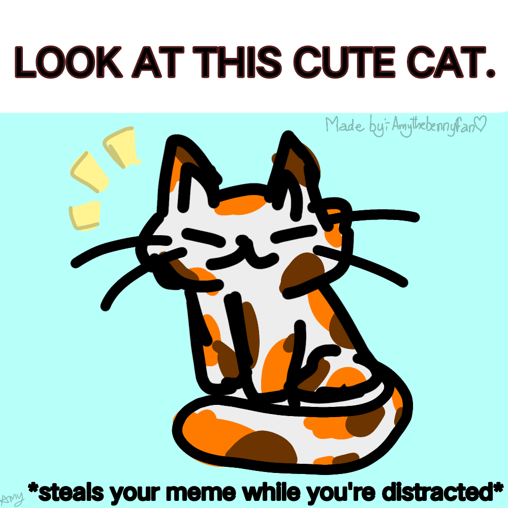 New meme stealing sticker i made :D | HoYoLAB