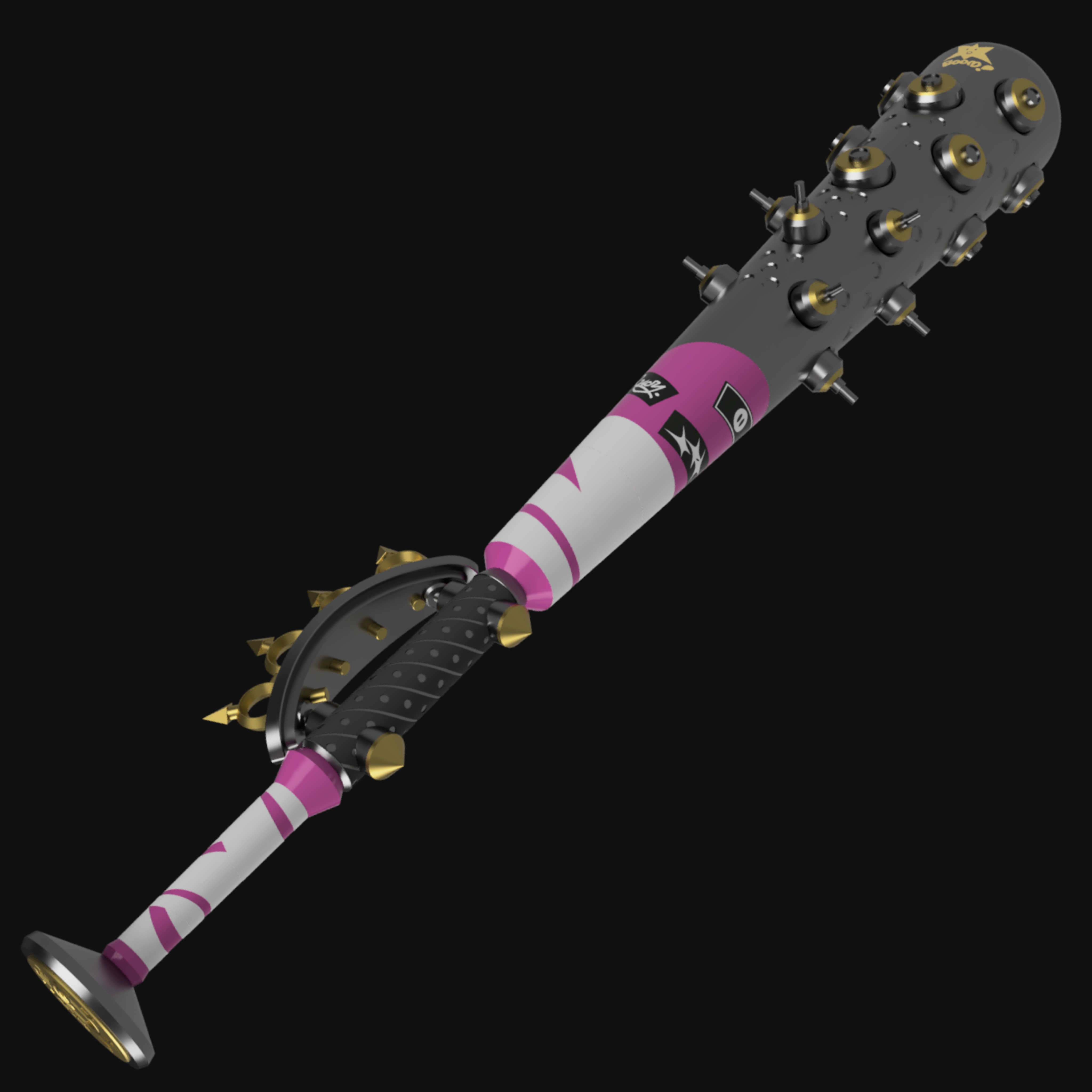 I was left unattendedfor a few hours with CAD software, made Lucy's bat ...