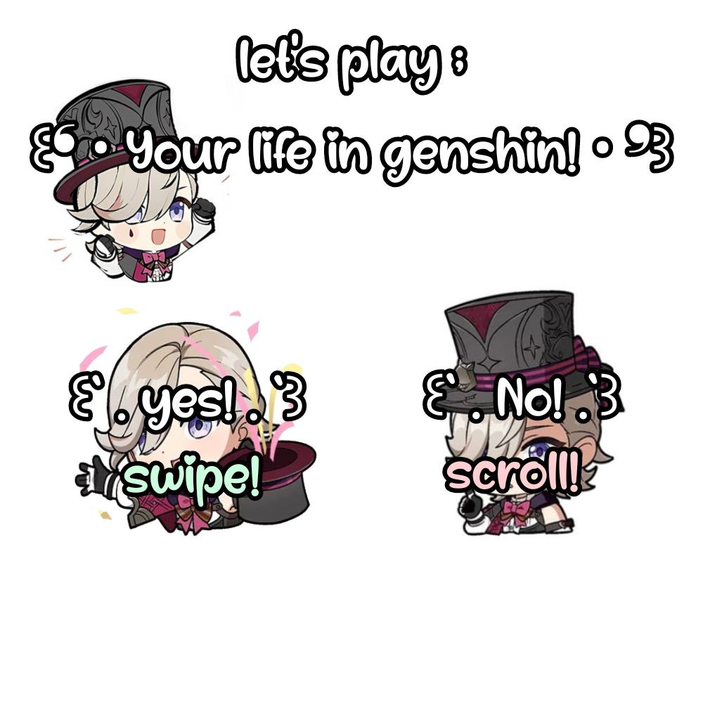 Your Life In Genshin 3 Genshin Impact HoYoLAB