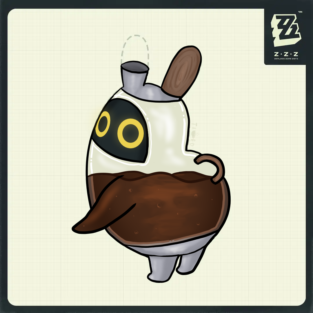 Coffee Pot Bangboo! Zenless Zone Zero | HoYoLAB