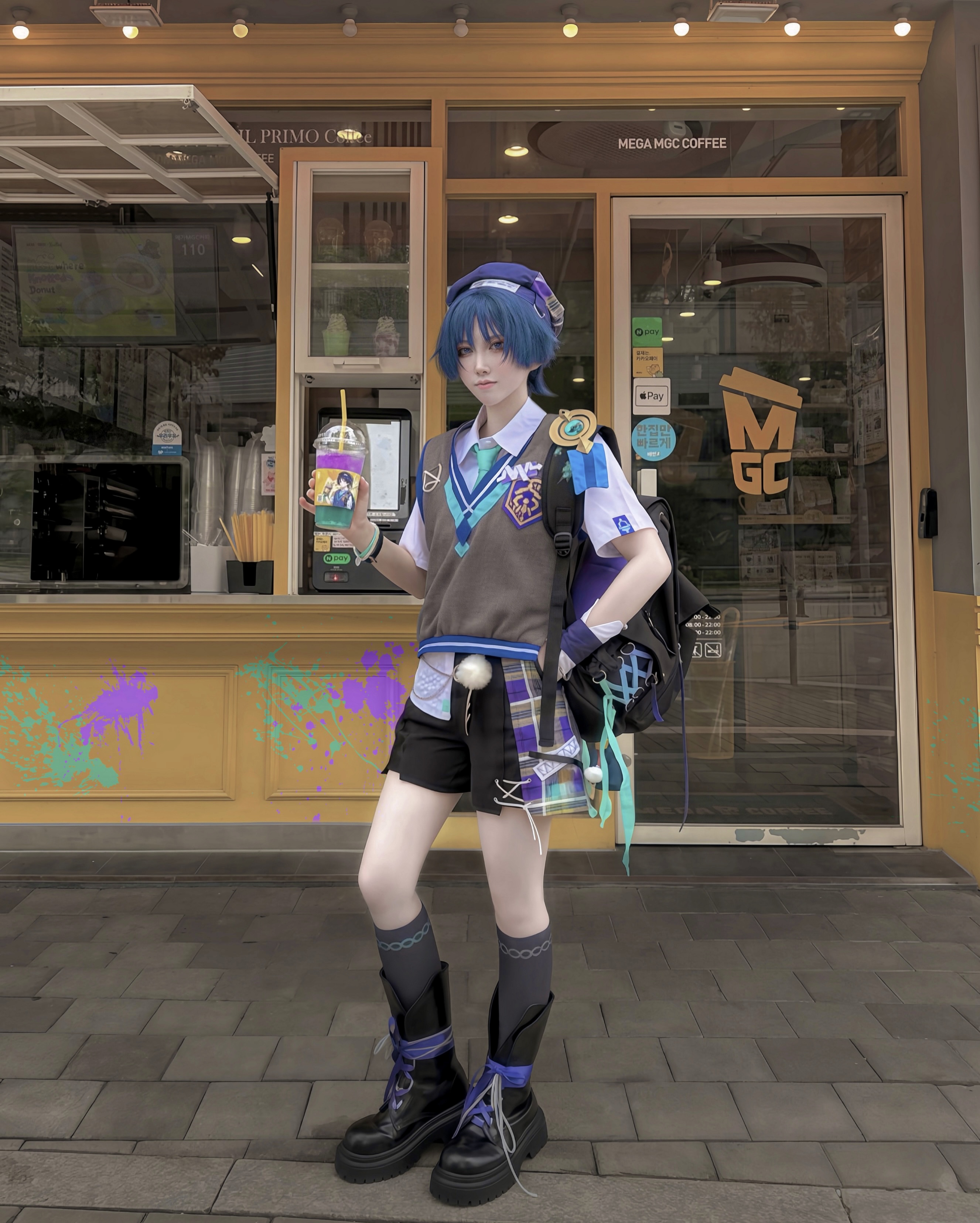 MEGA coffee x Wanderer collabo Genshin Impact | HoYoLAB