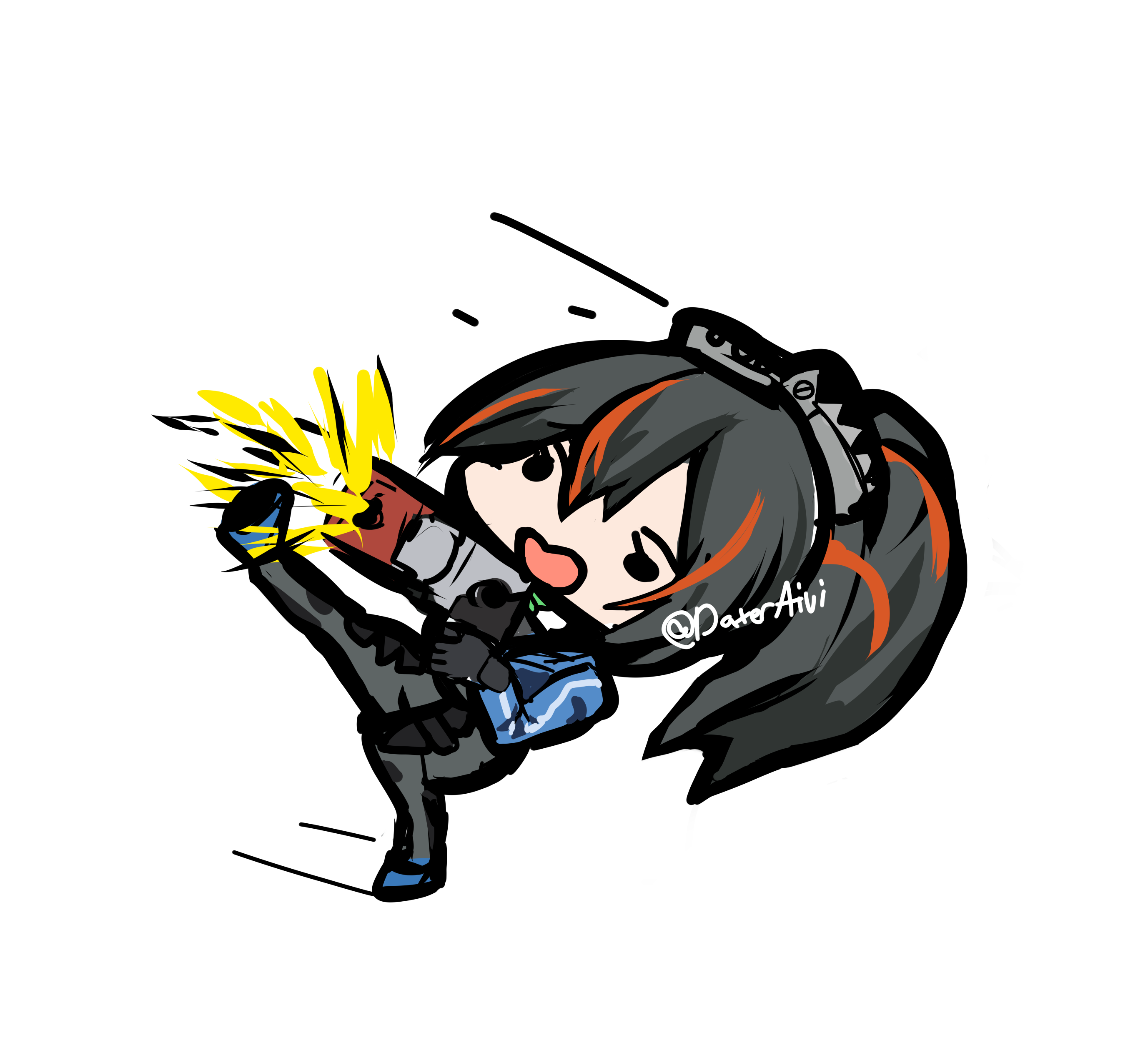 Zhu Yuan goes funny pew pew! I love her!! Zenless Zone Zero | HoYoLAB